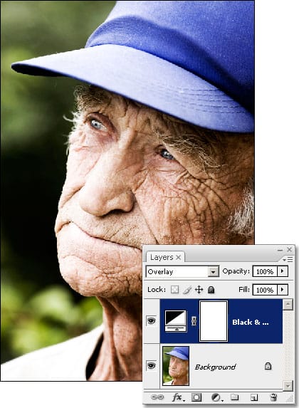Dramatic Wrinkles - Photoshop Tutorials